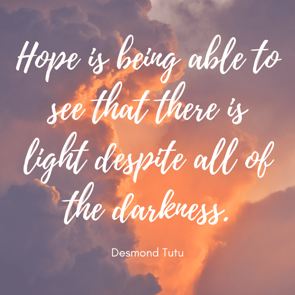 Hope and Positivity - Stephanie A. Cain